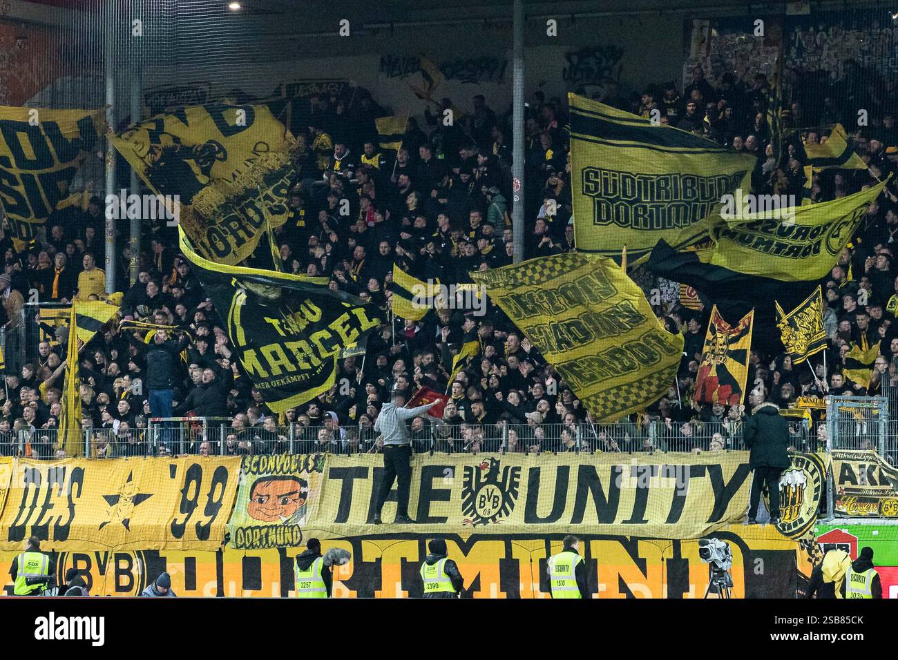 BVB Fans the Unity GER, 1.FC Heidenheim vs. Borussia Dortmund, Fussball ...