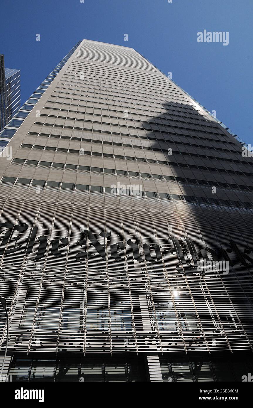 MANHATTAN/NEW YORK CITY /NEW YORK / USA 04.JUNE 2018 New York times ...