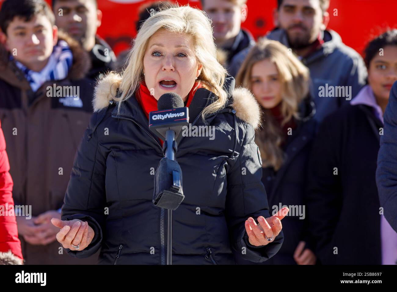 Toronto, Canada. 01st Feb, 2025. Ontario Liberal Party Leader Bonnie ...