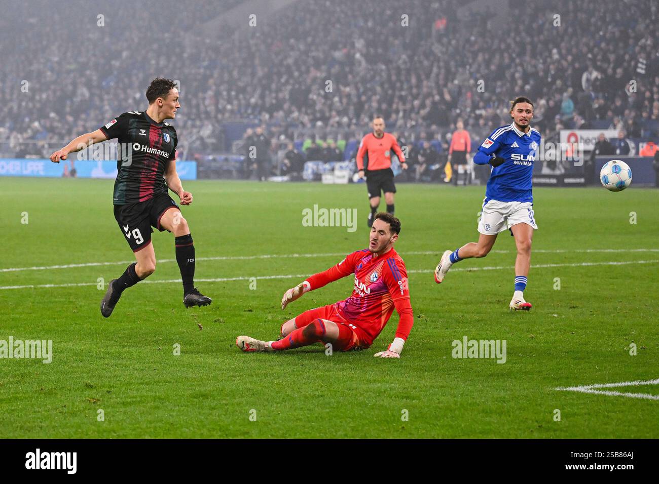 01.02.2025, Fussball, 2. Bundesliga, 20. Spieltag Saison 2024/2025, FC ...
