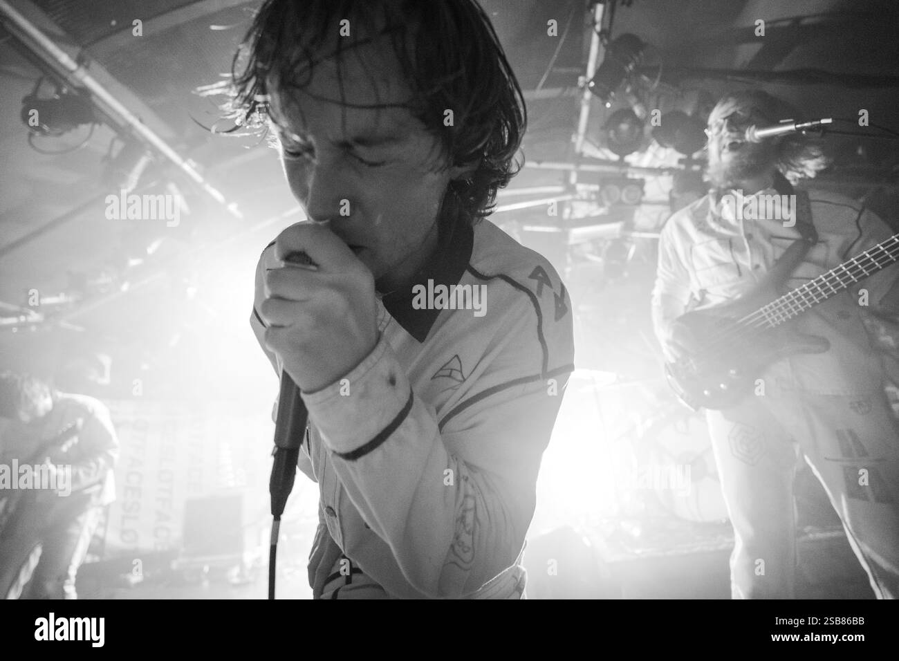 Bergen, Norway. 30th, January 2025. The Norwegian rock band Yesterdaze ...