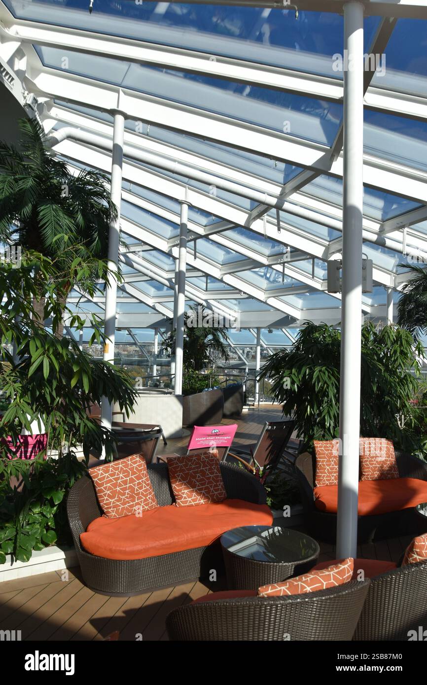 Royal Caribbean's Ovation of the Seas Cruise Ship on its way to Alaska ...