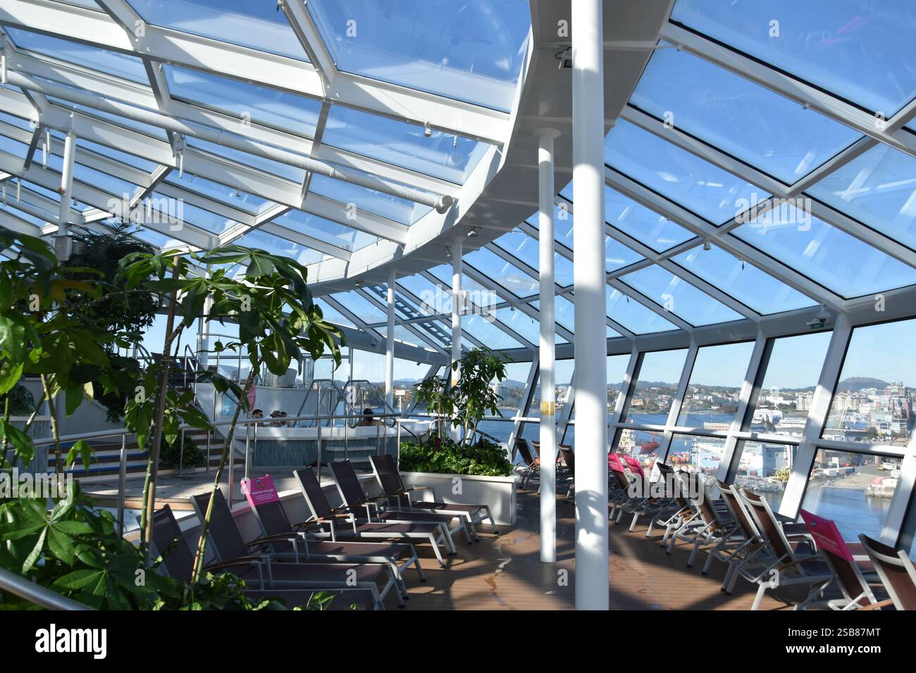 Royal Caribbean's Ovation of the Seas Cruise Ship on its way to Alaska ...