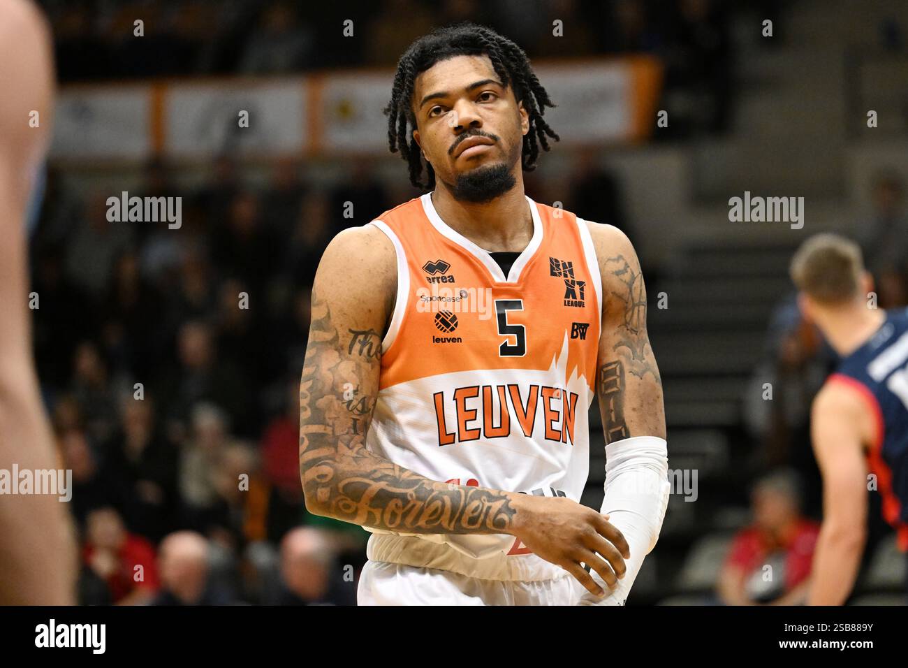 Leuven, Belgium. 01st Feb, 2025. Leuven's Terry Lee Armstrong II ...