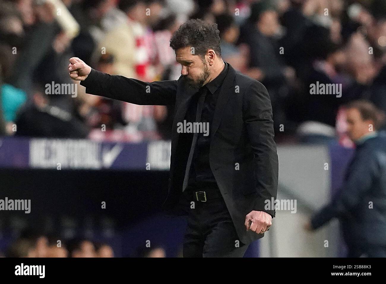 Madrid, Spain. 01st Feb, 2025. Atletico de Madrid's coach Diego Pablo ...