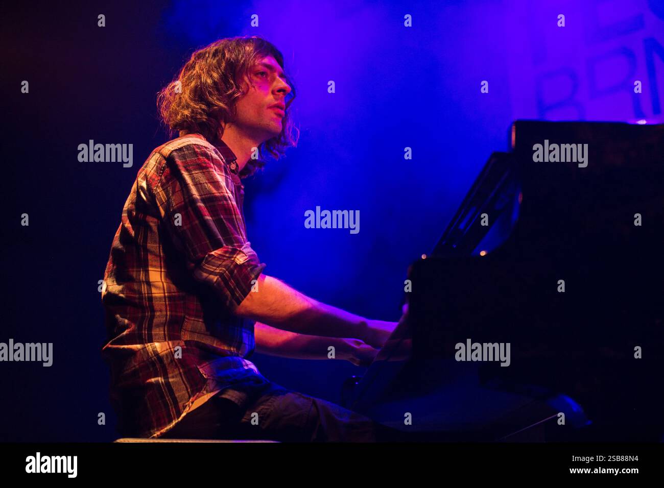 Brno, Czech Republic. 01st Feb, 2025. British trio Mammal Hands ...