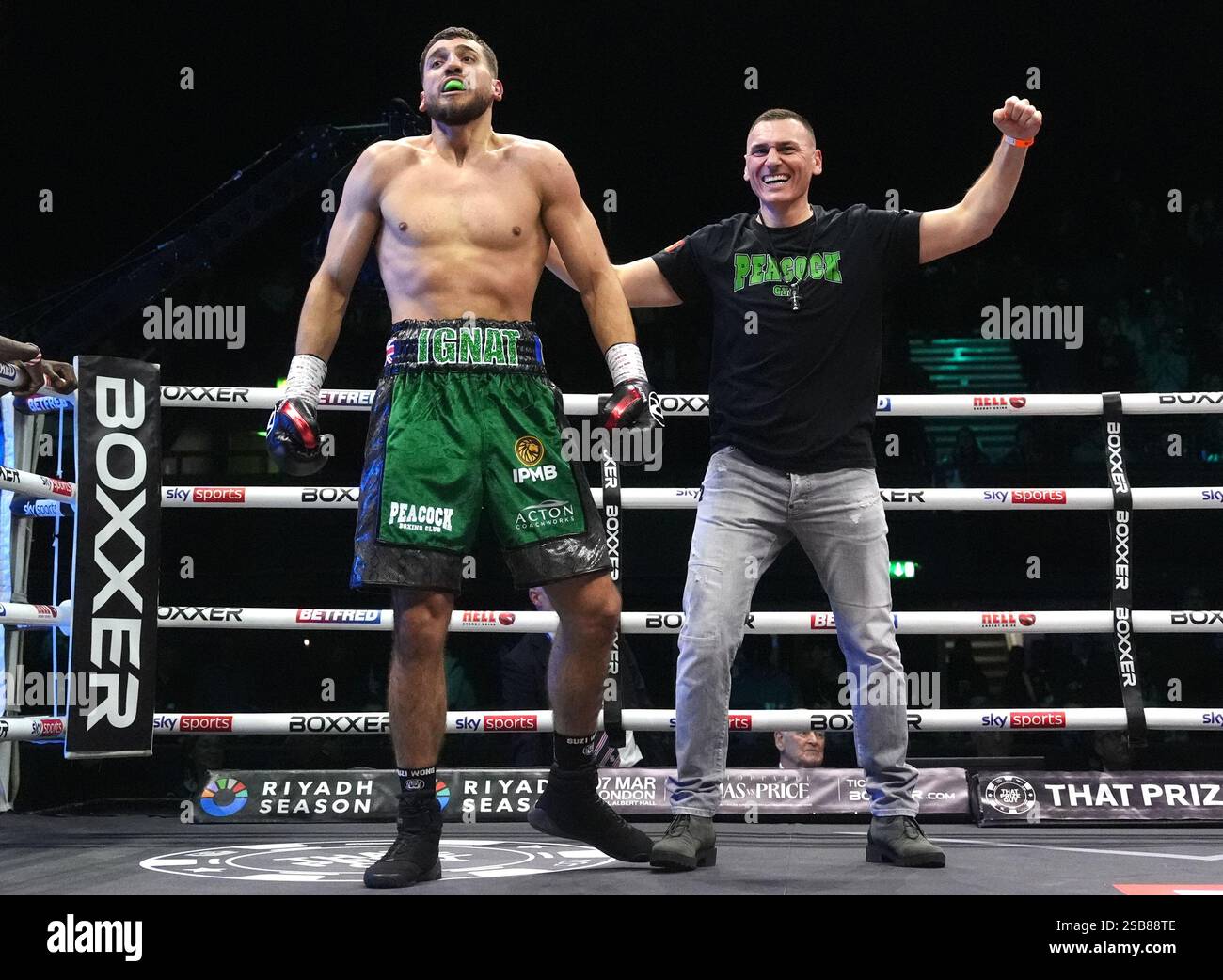 Aurel Ignat celebrates victory against Scott Forrest (not pictured ...