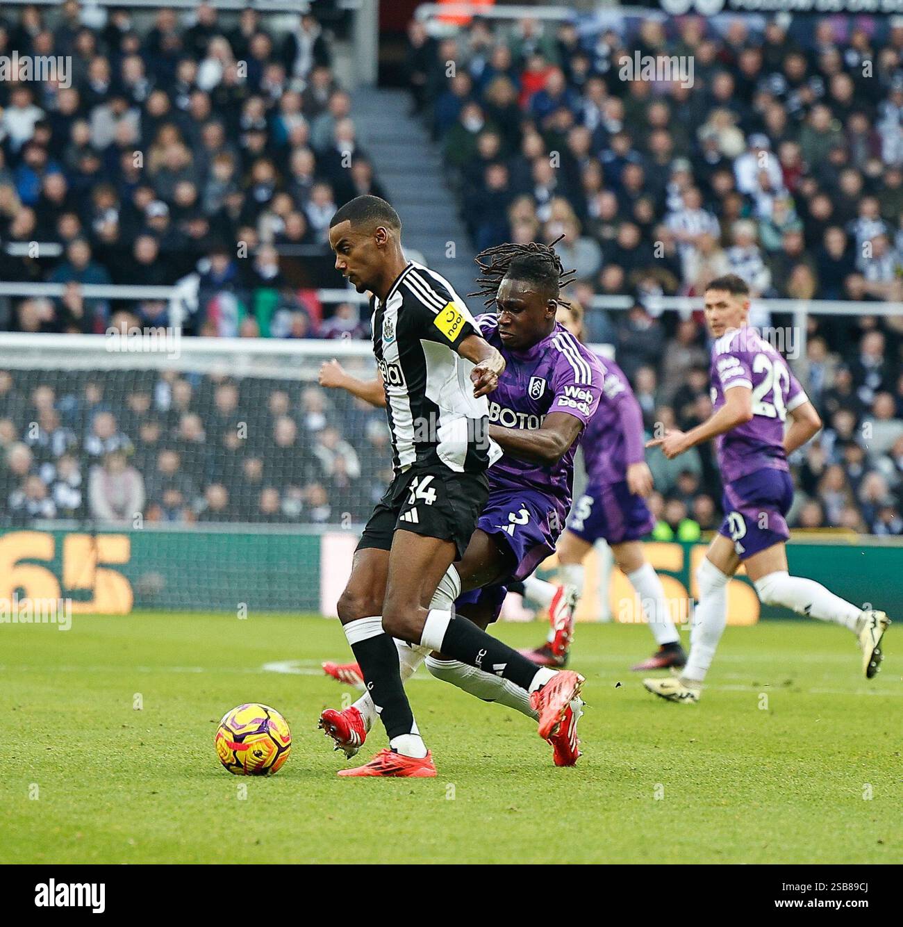 St James Park, Newcastle, UK. 1st Feb, 2025. Premier League Football ...