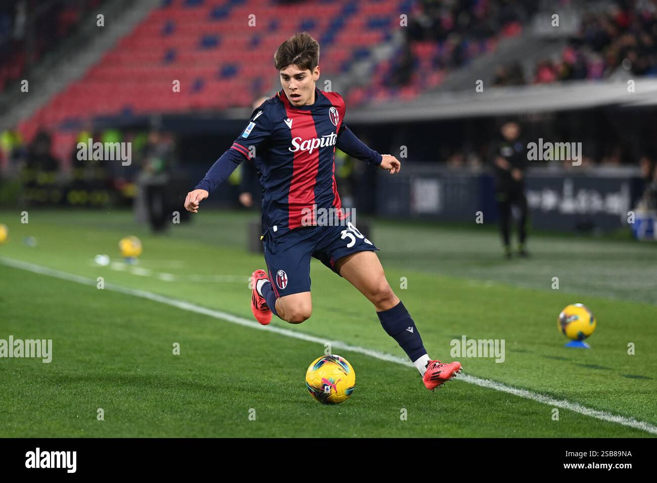 Bologna, Italy. 01st Feb, 2025. Benjamin Dominguez (Bologna Fc) in ...