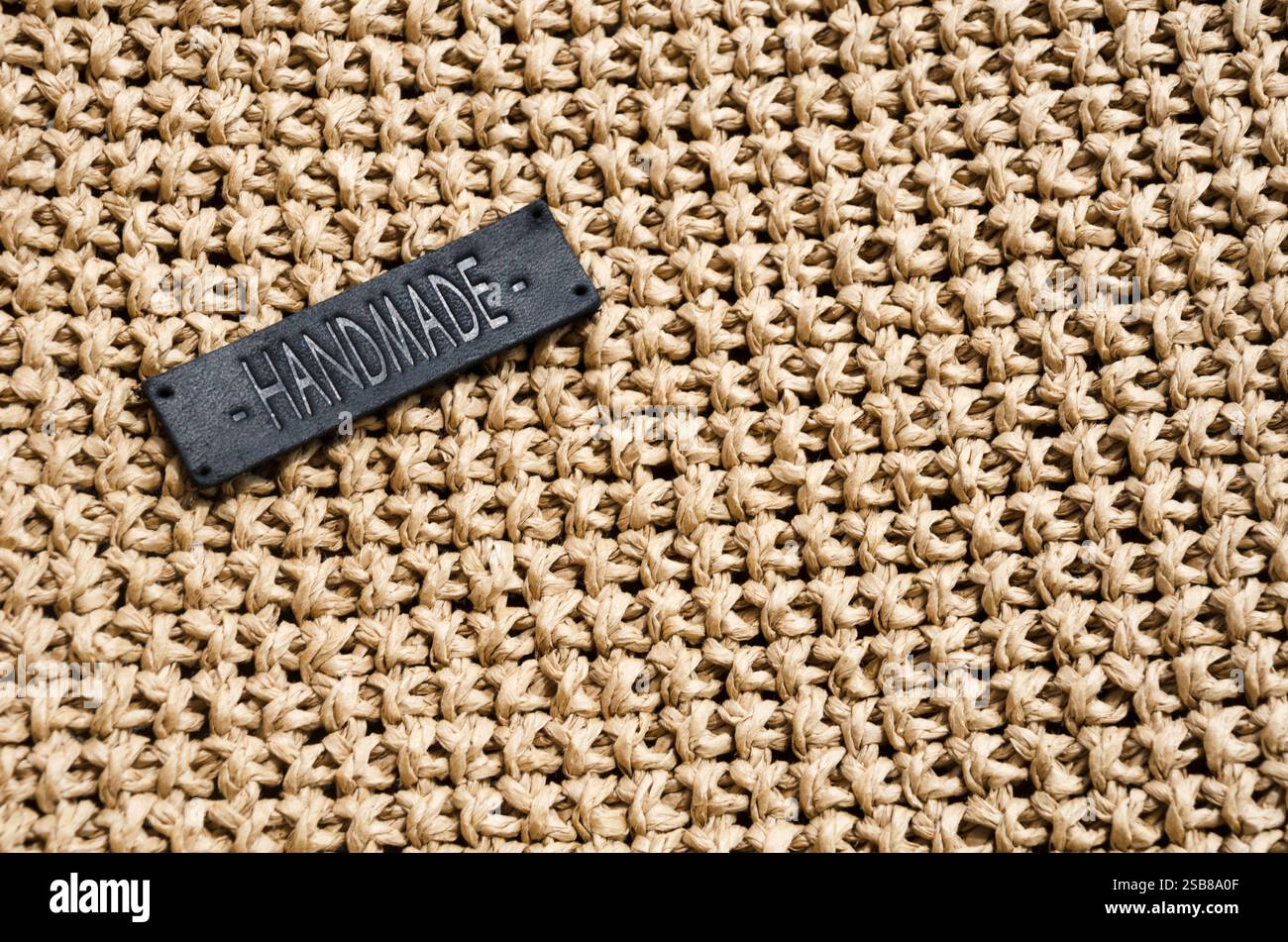 Handmade. Environmentally friendly raffia material. Raffia crochet ...