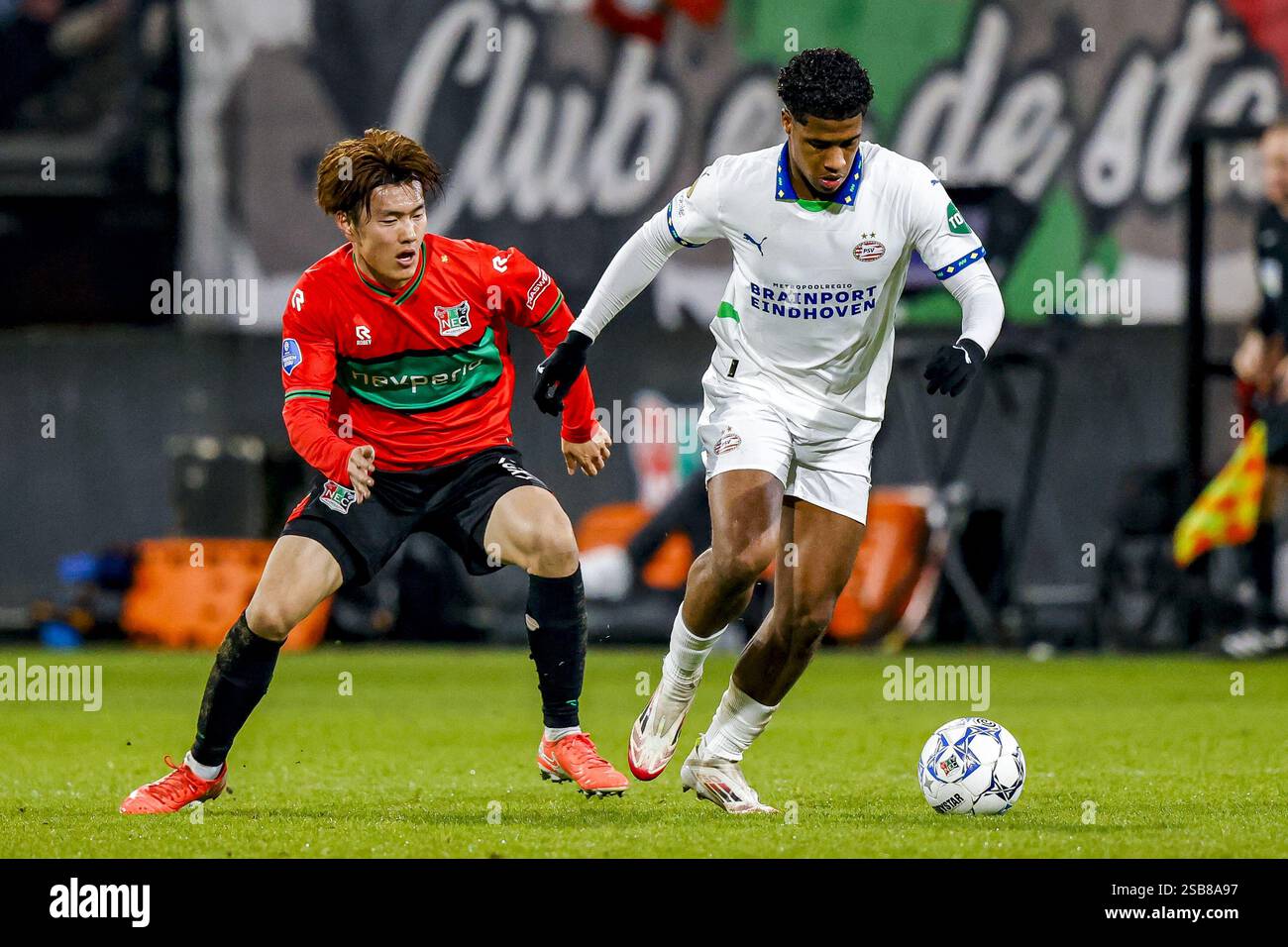 NIJMEGEN, 01-02-2025, Goffert Stadium, football, Dutch eredivisie ...