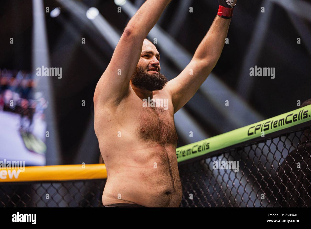 RIYADH, SAUDI ARABIA - FEBRUARY 1: Shamil Gaziev battles Thomas ...