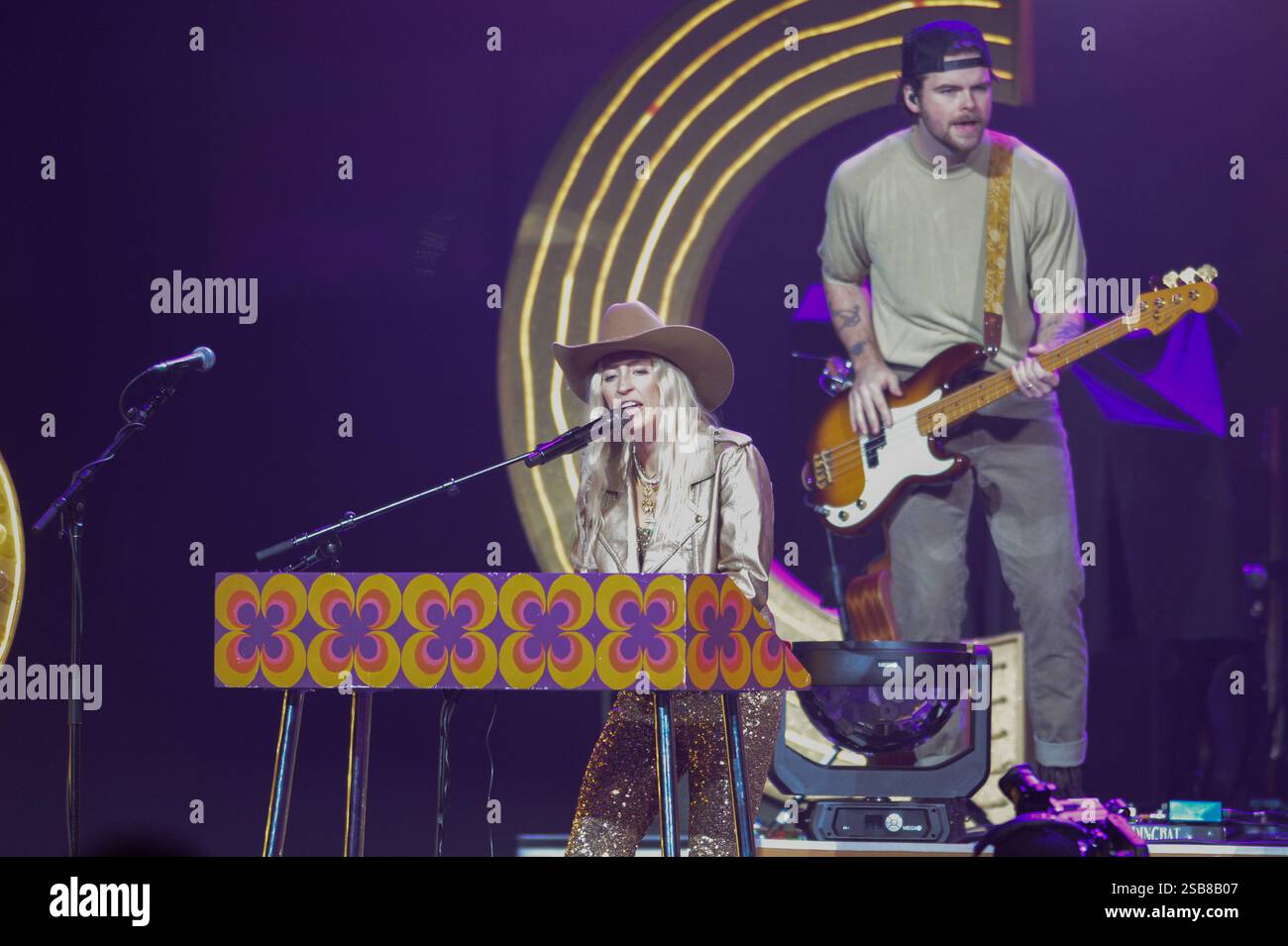 Sunrise, USA. 31st Jan, 2025. Taylor Cain Matz performs with CAIN in ...