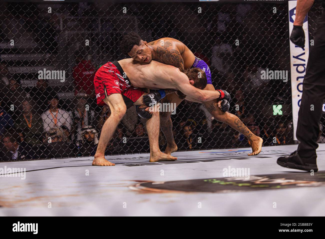 RIYADH, SAUDI ARABIA - FEBRUARY 1: Vinicius Oliveira battles Said ...