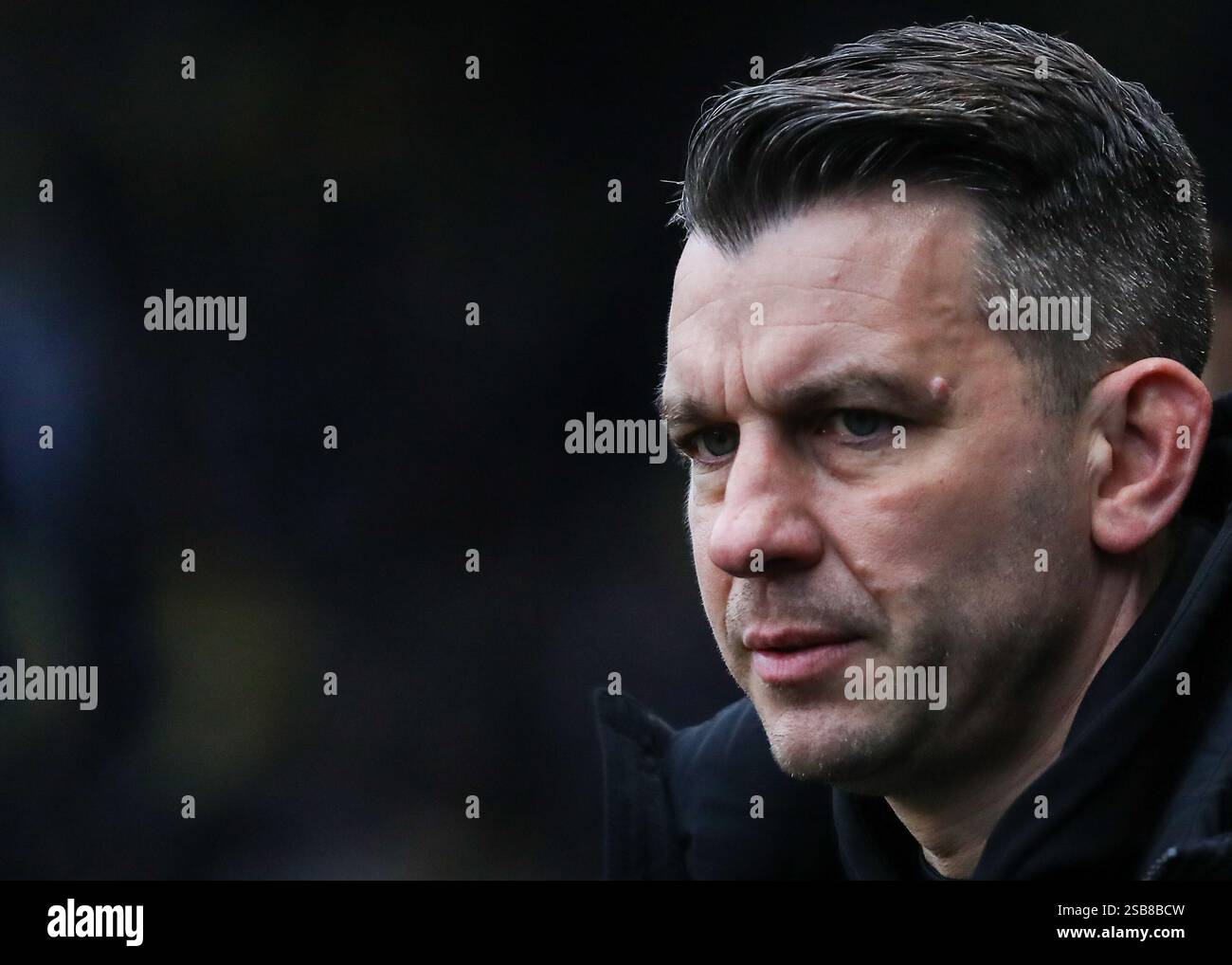 Sheffield, UK. 01st Feb, 2025. Matt Bloomfield manager of Luton Town ...