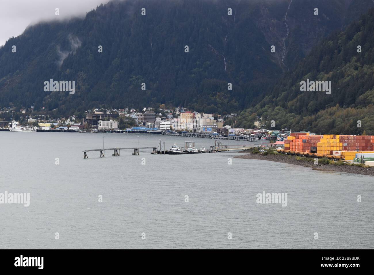 Downtown Juneau, the capital of Alaska Stock Photo - Alamy