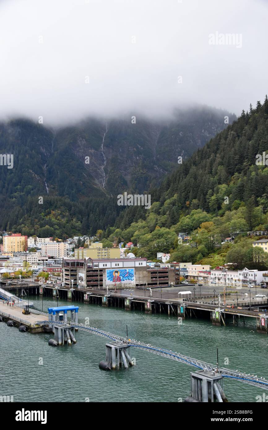 Downtown Juneau, the capital of Alaska Stock Photo - Alamy