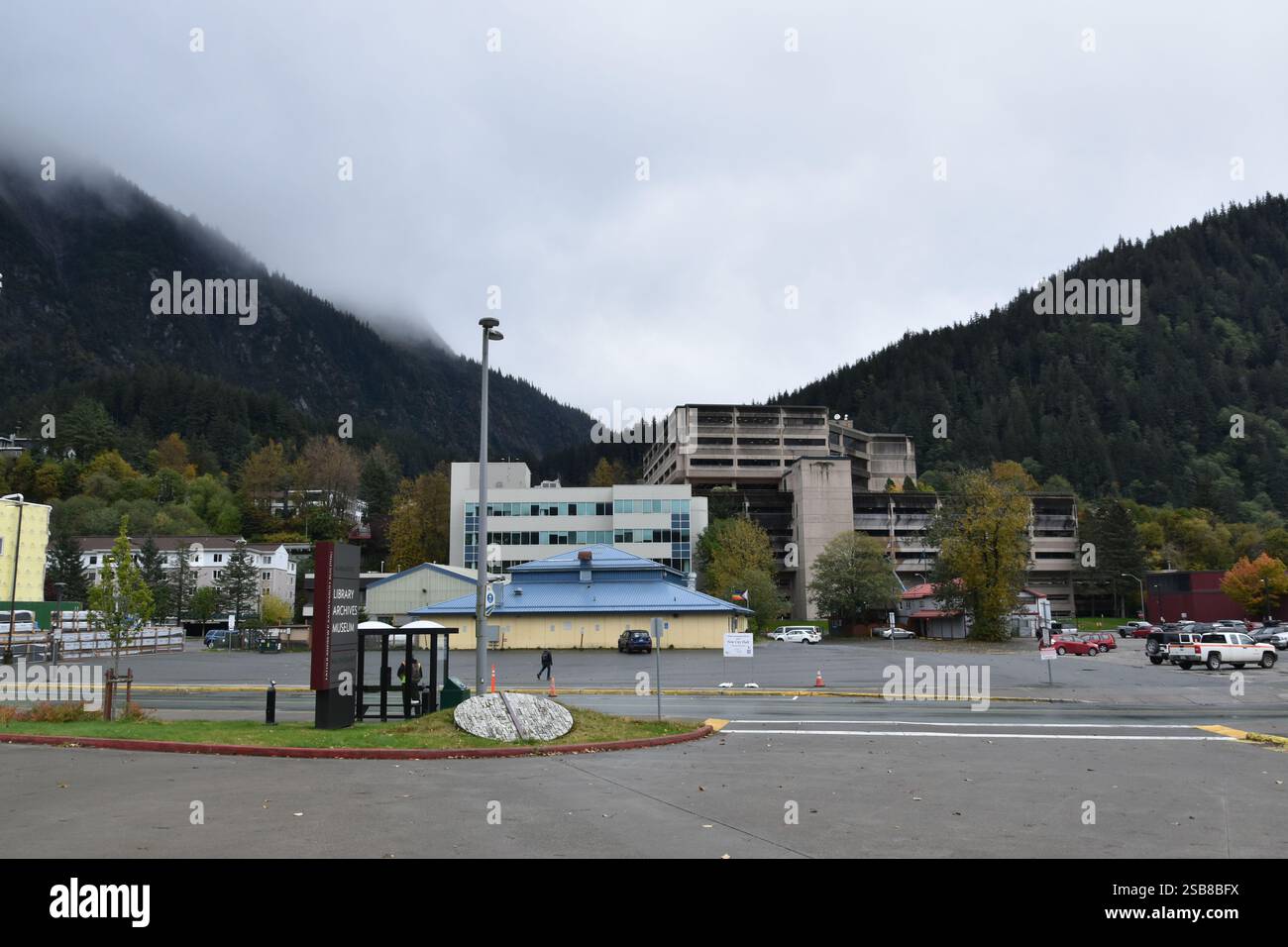 Downtown Juneau, the capital of Alaska Stock Photo - Alamy