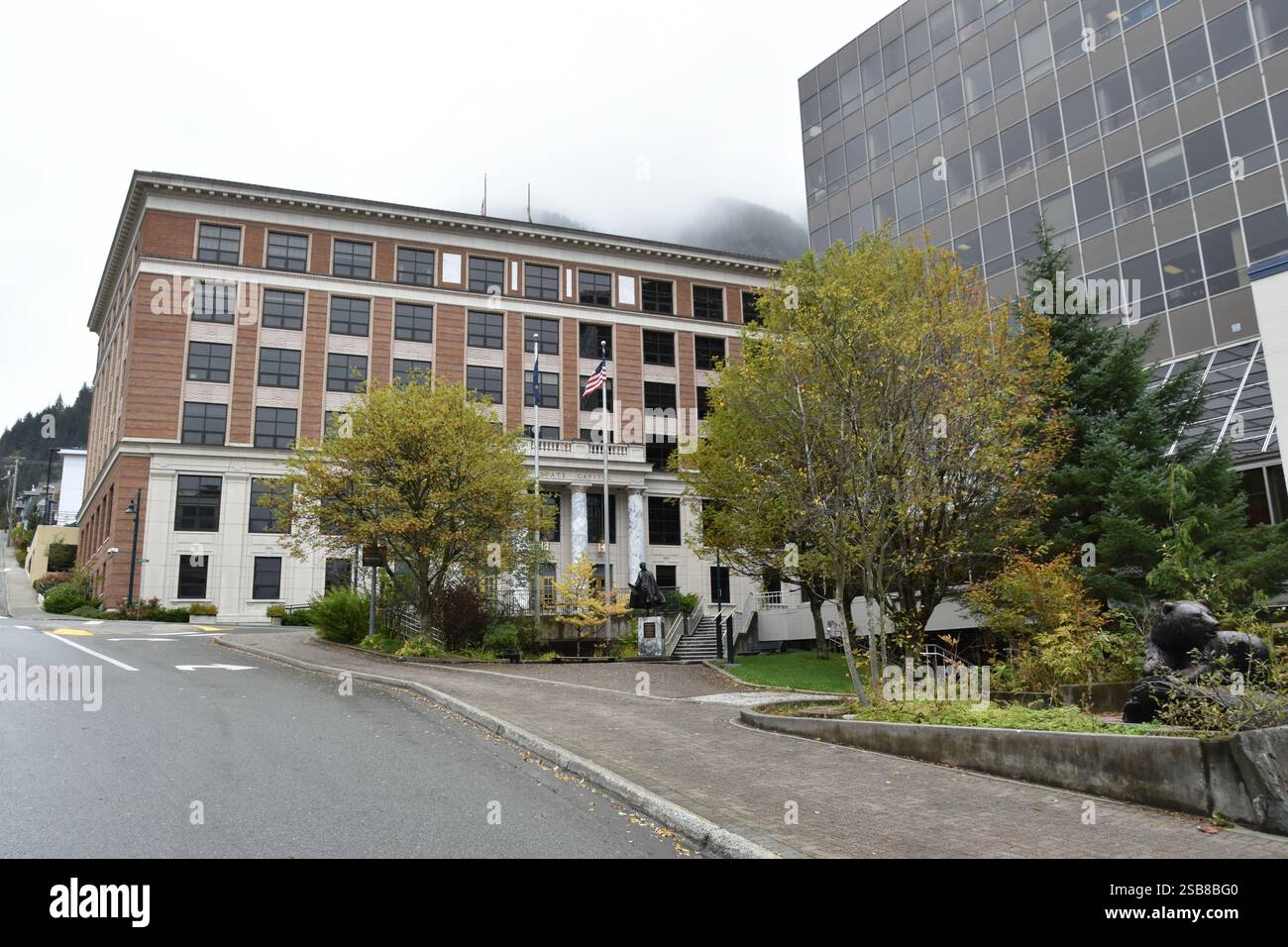 Downtown Juneau, the capital of Alaska Stock Photo - Alamy