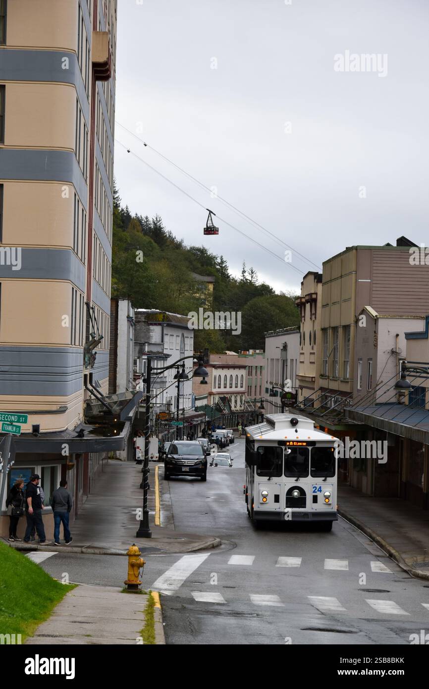 Downtown Juneau, the capital of Alaska Stock Photo - Alamy Downtown Juneau, the capital of Alaska Stock Photo - Alamy