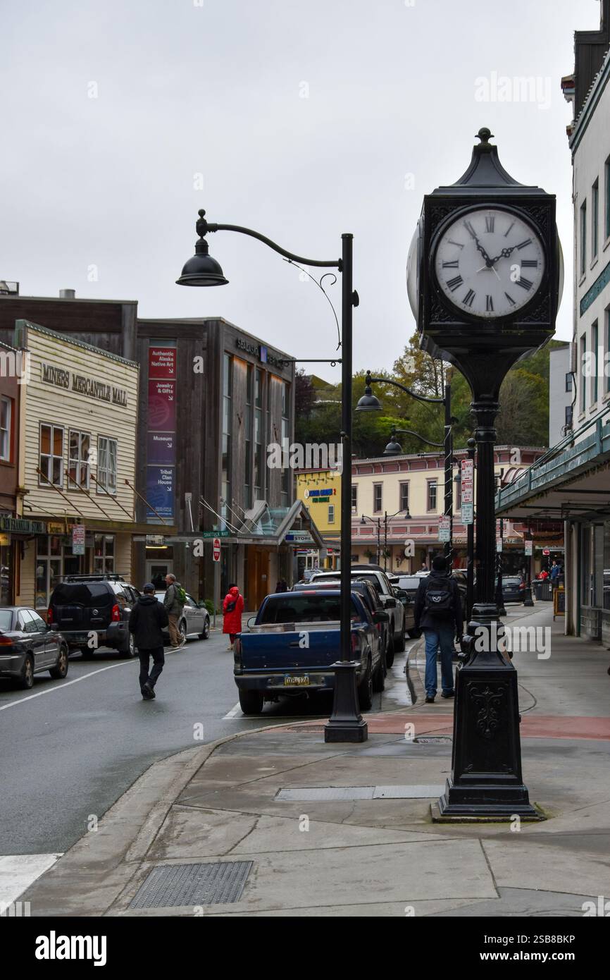 Downtown Juneau, the capital of Alaska Stock Photo - Alamy
