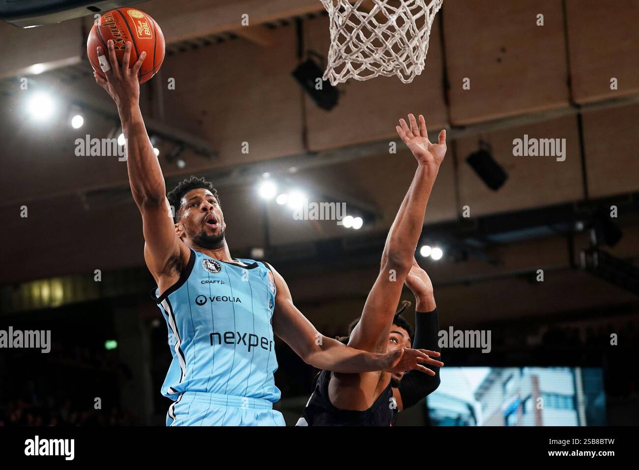 Hamburg, Deutschland. 01st Feb, 2025. Jordan Barnett (Veolia Towers ...