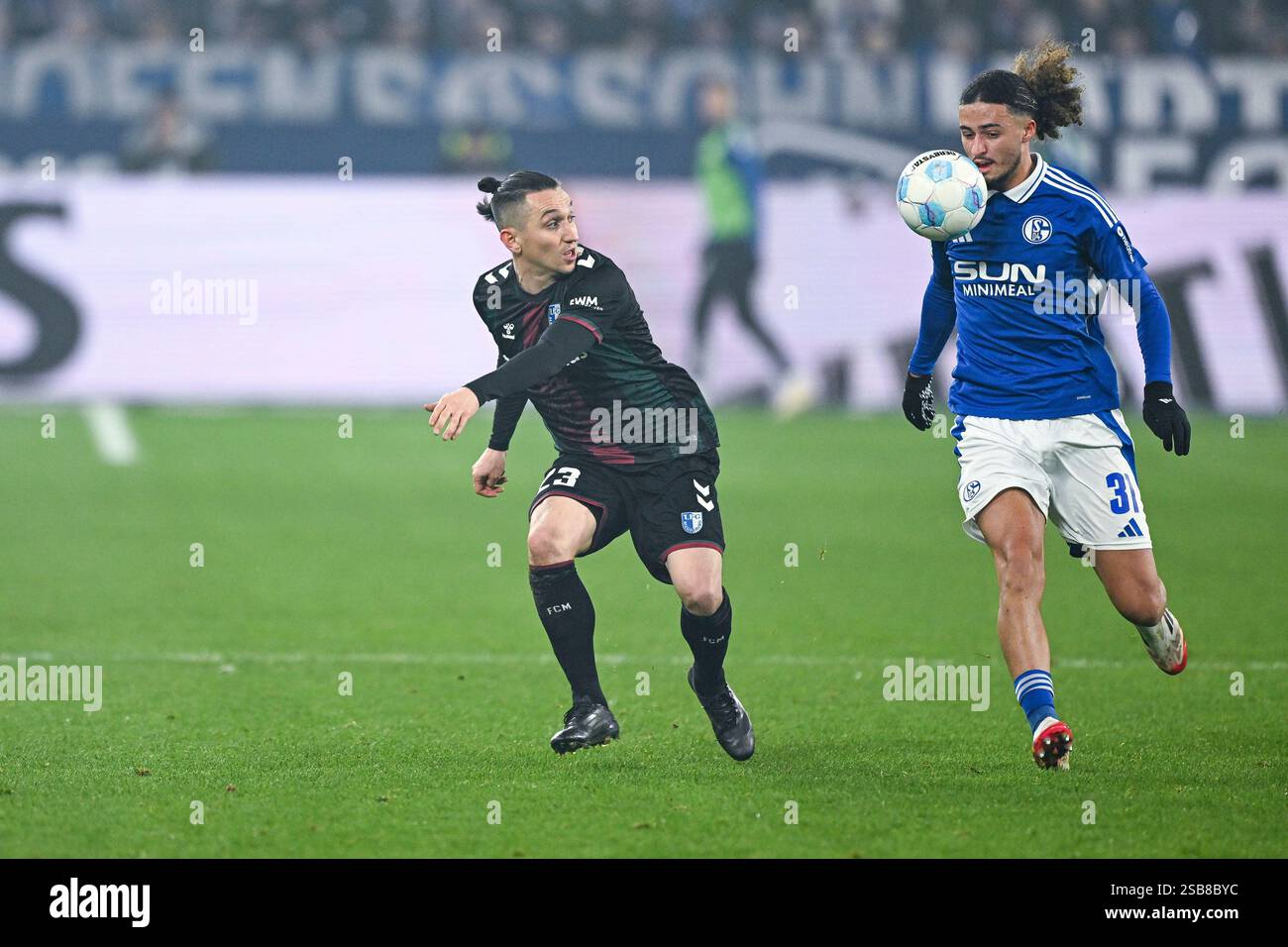 01.02.2025, Fussball, 2. Bundesliga, 20. Spieltag Saison 2024/2025, FC ...