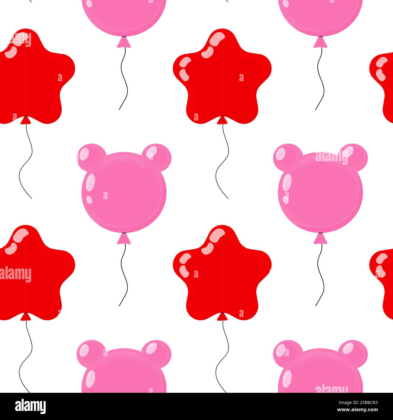 Colorful balloons in various shapes create a playful festive atmosphere ...