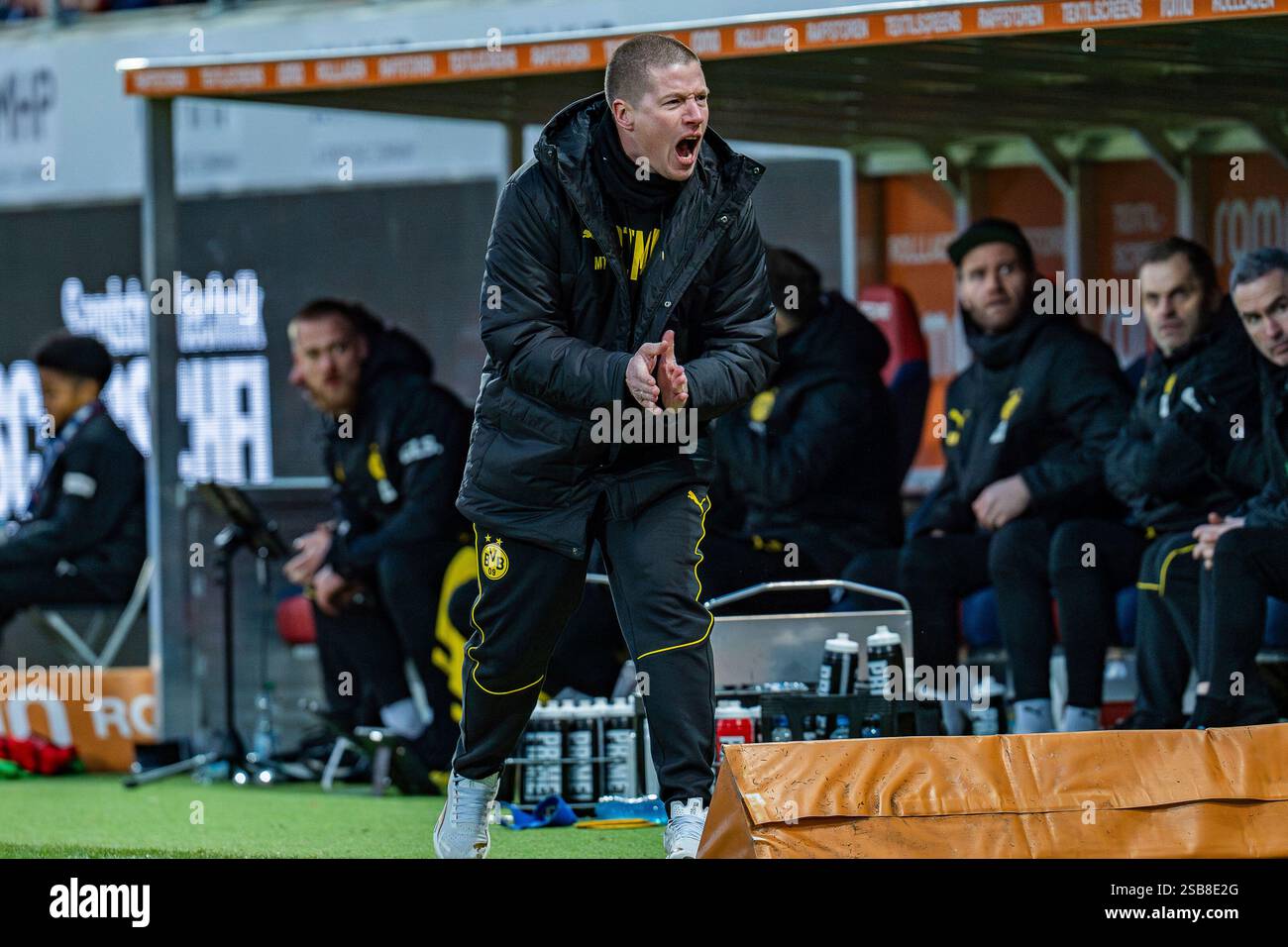 Heidenheim, Deutschland. 01st Feb, 2025. 01.02.2025, 1. FC Heidenheim vs. Borussia Dortmund, 1 ...