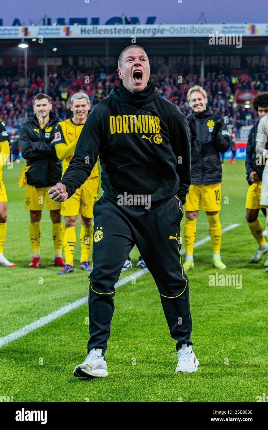 Heidenheim, Deutschland. 01st Feb, 2025. 01.02.2025, 1. FC Heidenheim vs. Borussia Dortmund, 1 ...