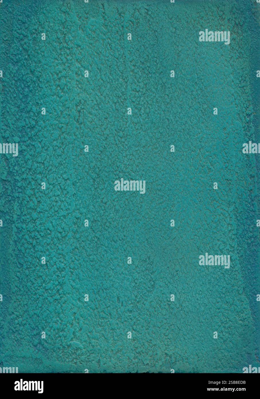 Hand painted rough plaster texture in teal and turquoise colours ...