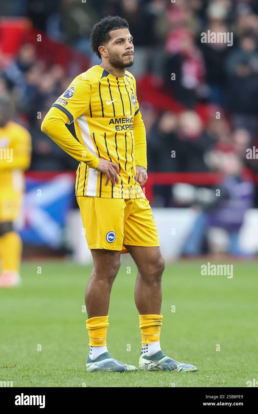 Nottingham, UK. 01st Feb, 2025. Georginio Rutter Of Brighton & Hove ...