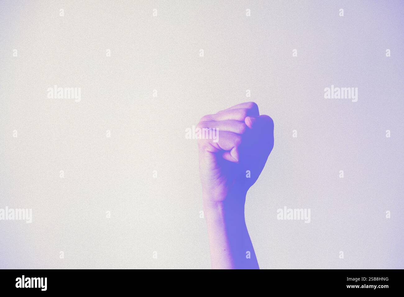 International Women's Day 2025: Accelerate Action. Woman hand gesture ...