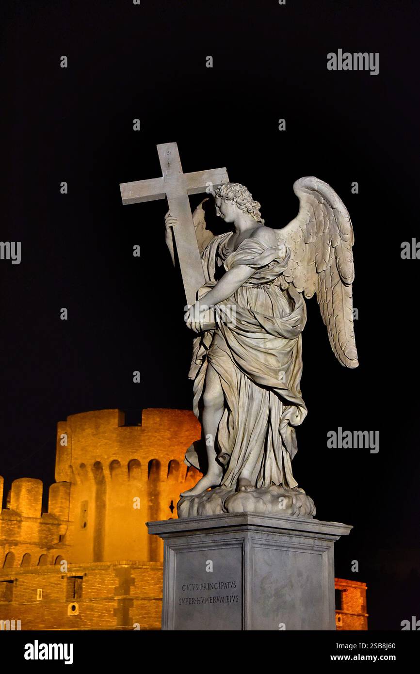 February 1, 2025, Rome, Italy: It was cold night in Rome, but the ...