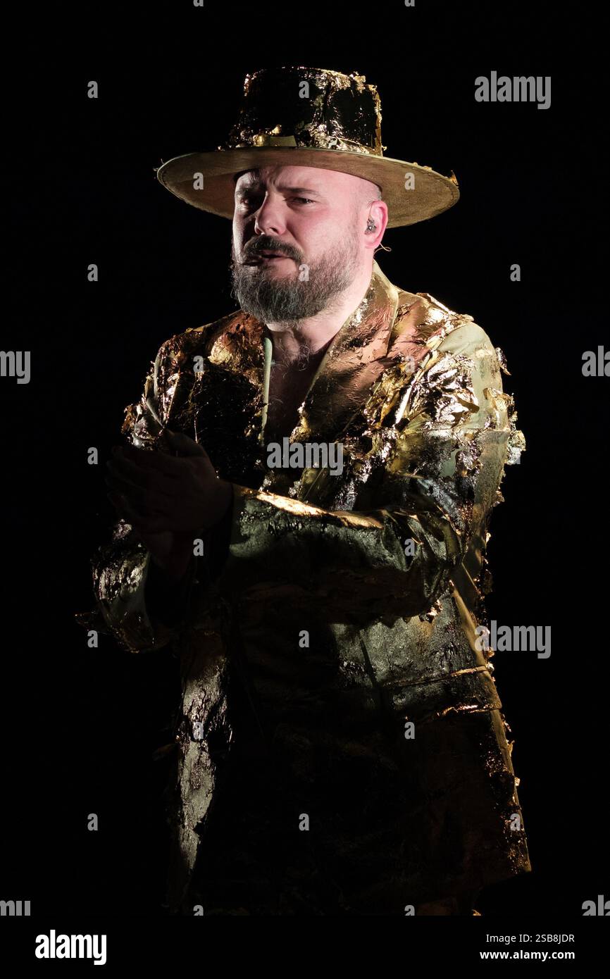 Singer Niño de Elche performs at Live Las Ventas concert in Madrid on ...
