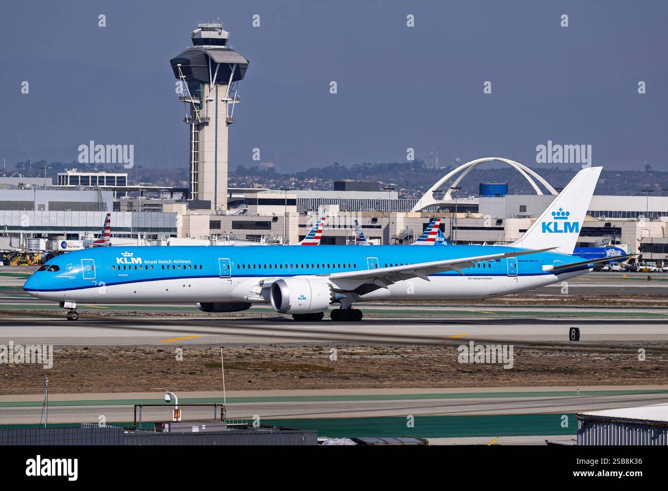 Los Angeles Intl. Airport 1-18-2025 Inglewood, CA USA KLM Royal Dutch ...