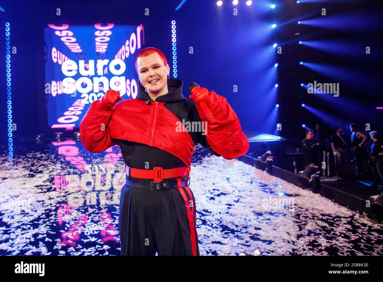 Brussels, Belgium. 02nd Feb, 2025. Red Sebastian (Seppe Herreman ...