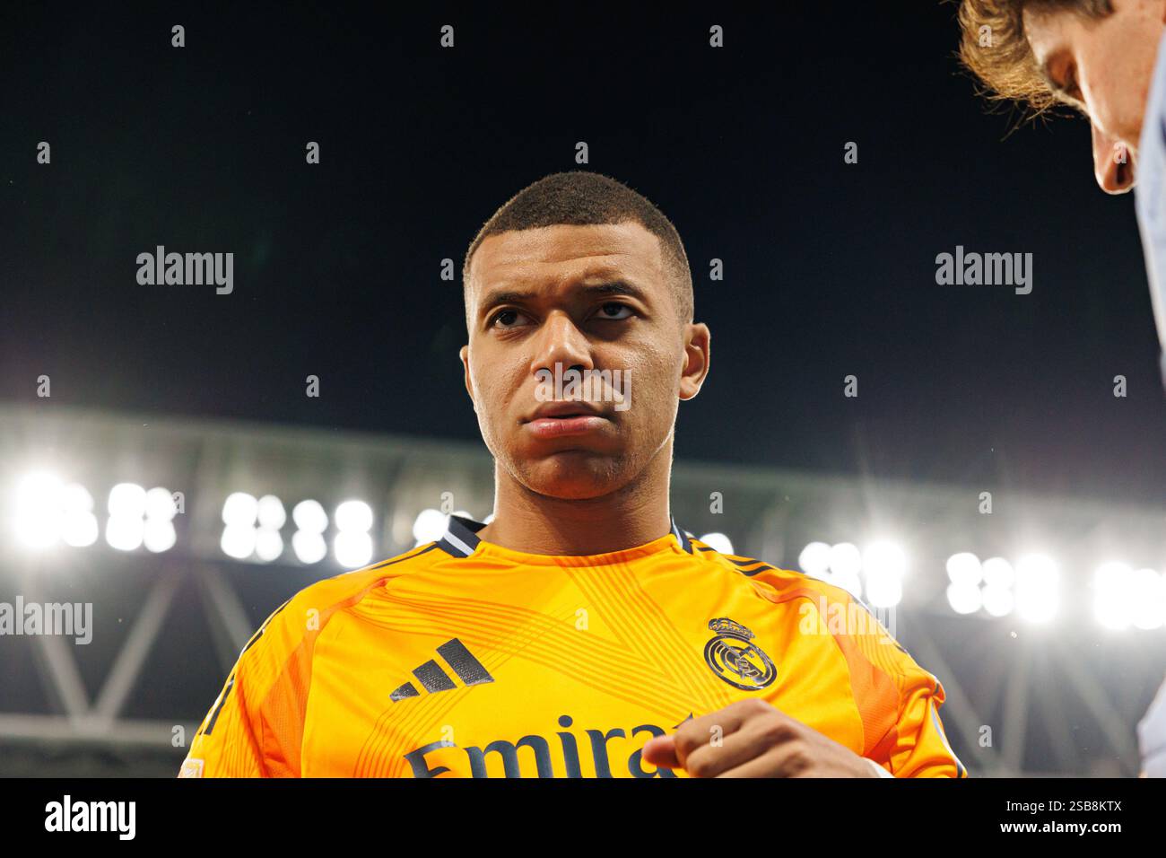 Barcelona, Spain. 1st February 2025. Kylian Mbappe (Real Madrid FC ...