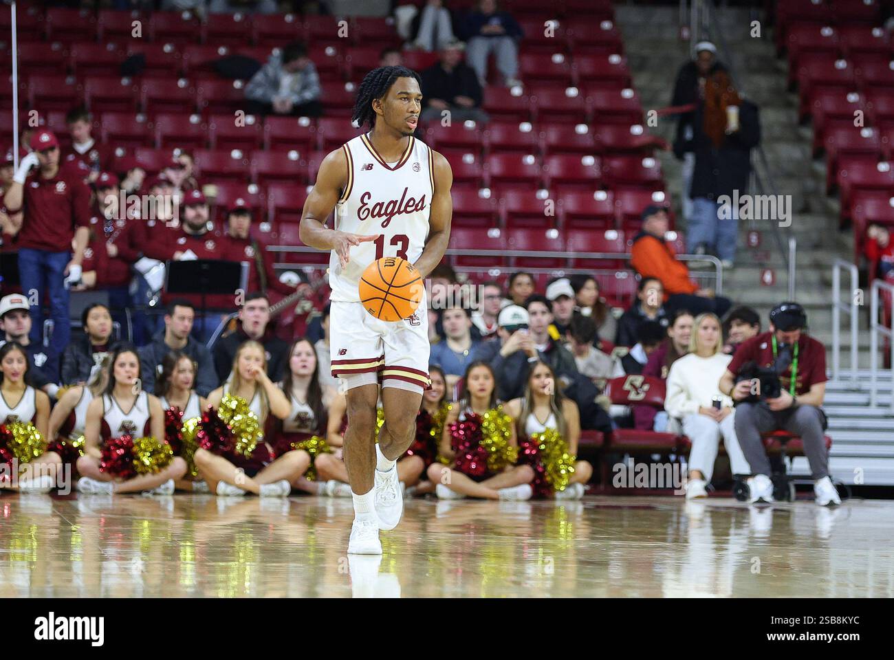 CHESTNUT HILL, MA - FEBRUARY 01: Boston College Eagles guard Donald ...