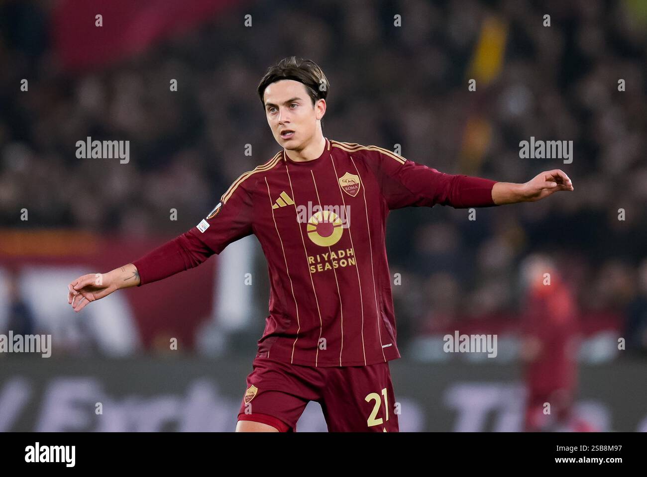 Rome, Italy. 30th Jan, 2025. Paulo Dybala of AS Roma during the UEFA ...