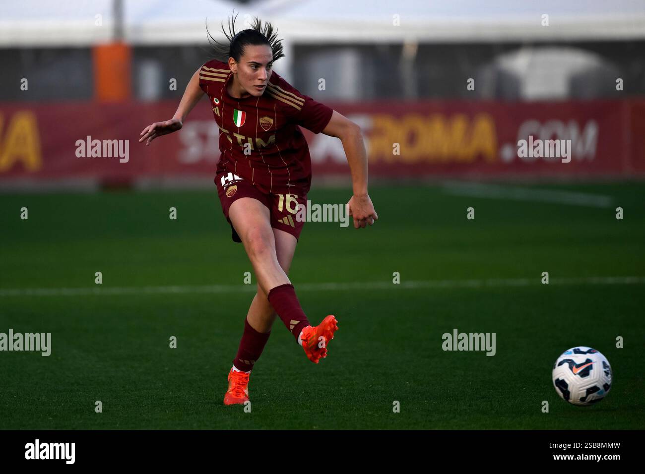 Roma, Italy. 01st Feb, 2025. Alice Corelli of AS Roma in action during ...