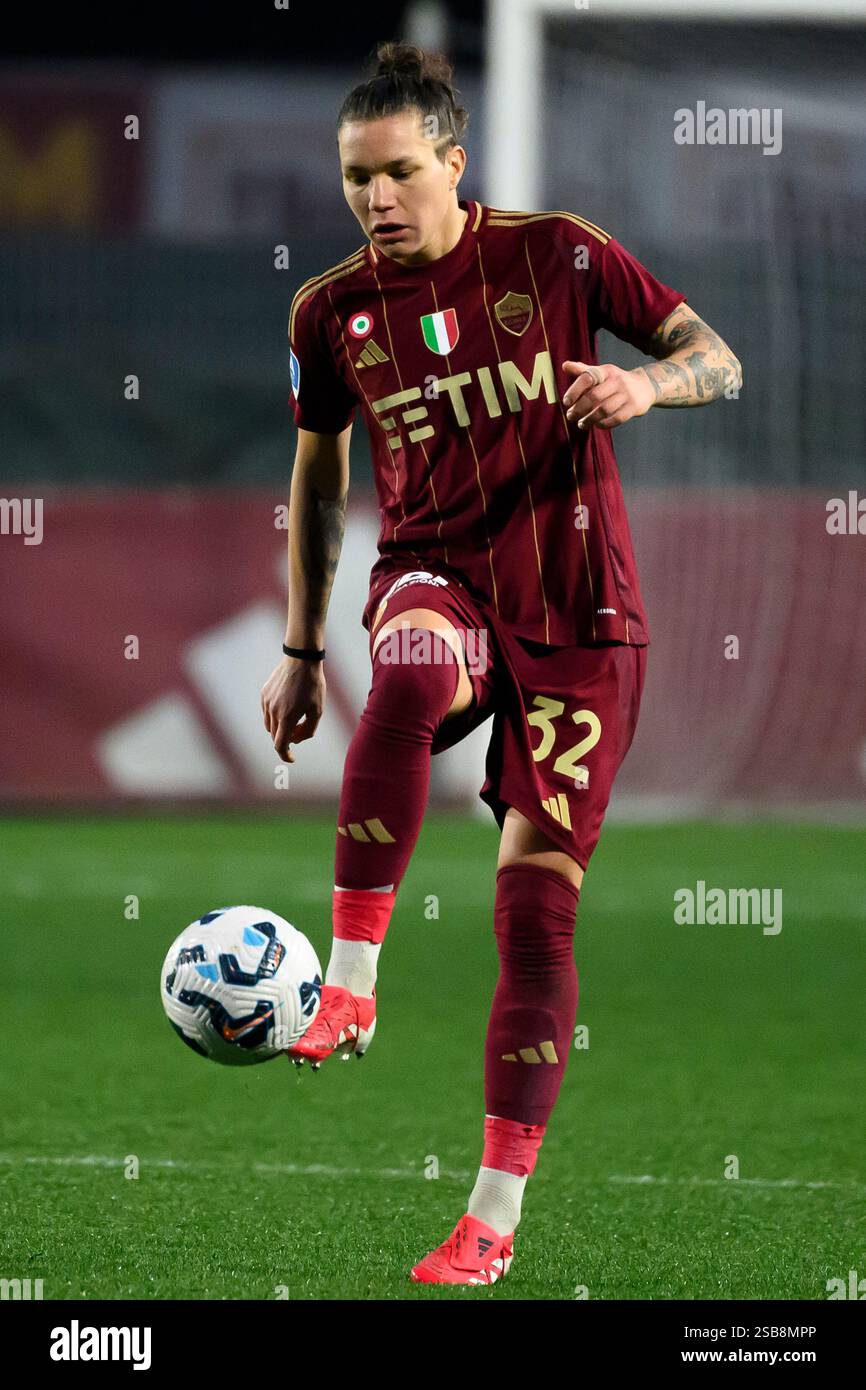 Roma, Italy. 01st Feb, 2025. Elena Linari of AS Roma during the Women's ...