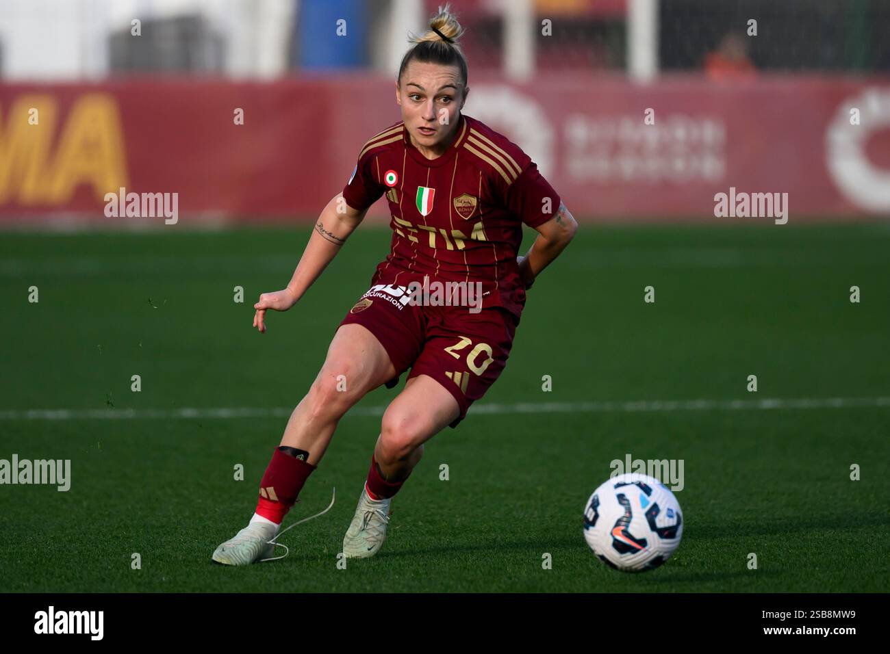 Giada Greggi of AS Roma in action during the Women's Serie A 2024/2025 ...