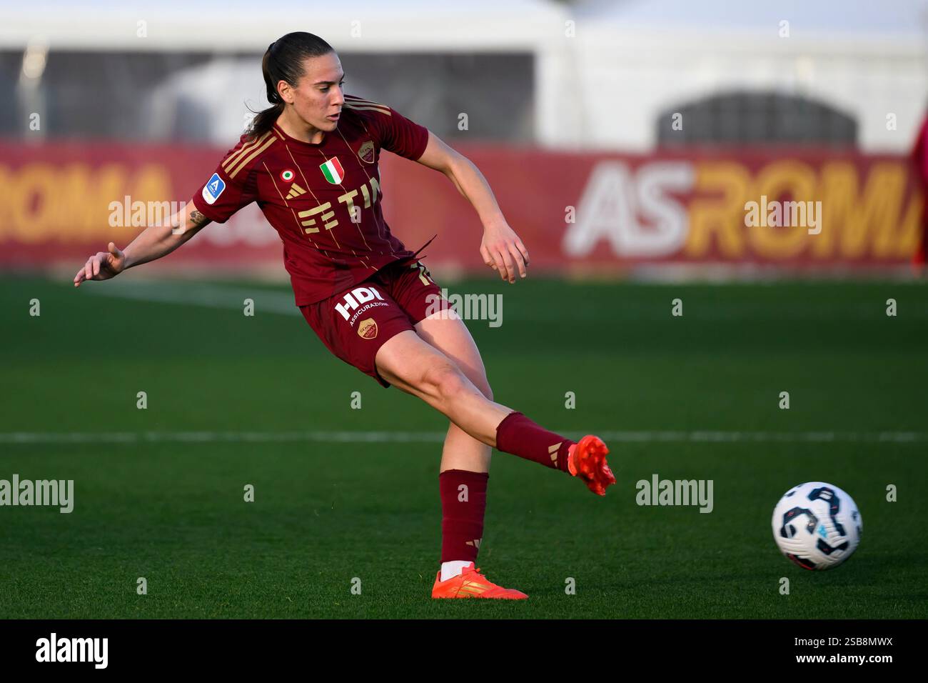 Roma, Italy. 01st Feb, 2025. Alice Corelli of AS Roma in action during ...
