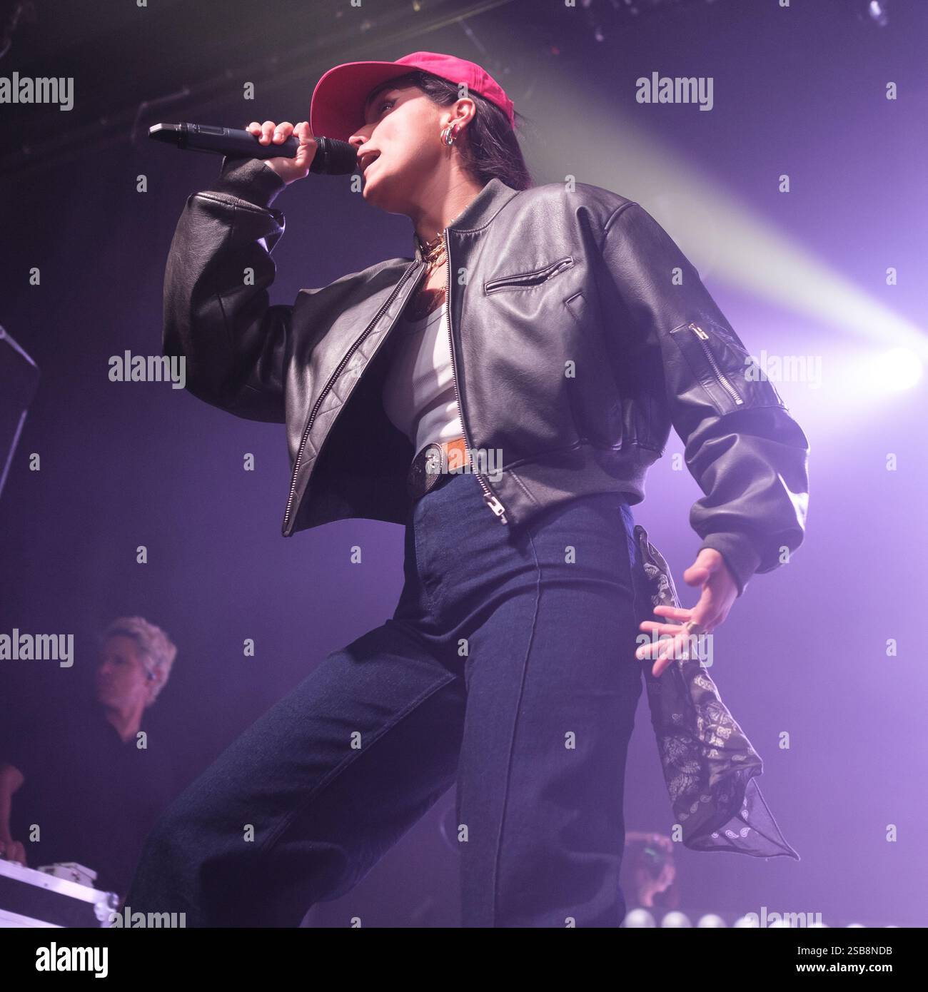 Madrid, Spain. 01st Feb, 2025. the singer Ana Legazpi of the group ...