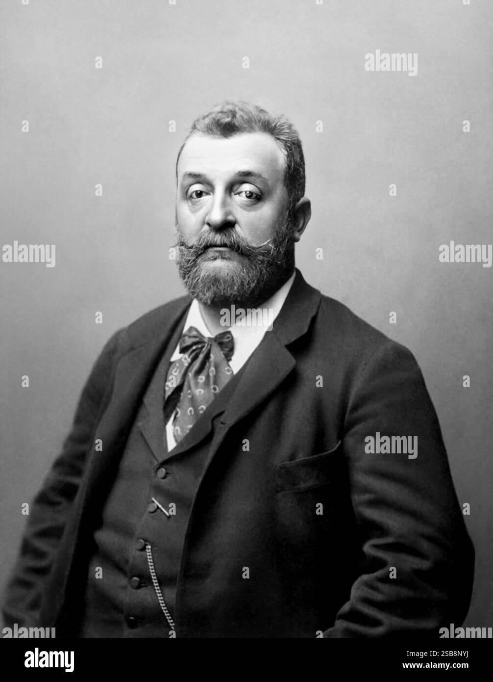 1893 c., AUSTRIA : The austrian politician Georg Ritter von Schönerer ...