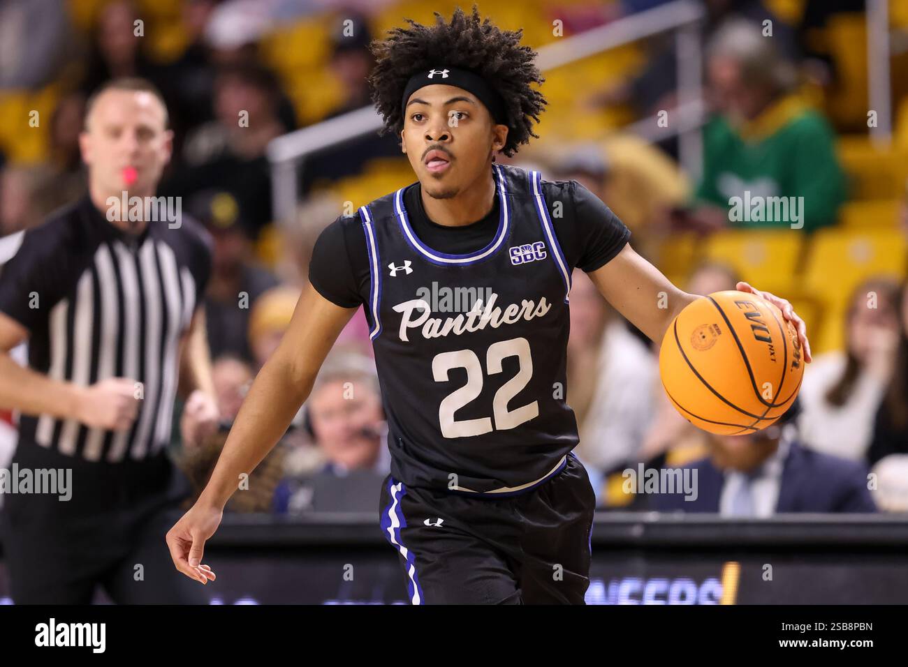 Boone, North Carolina, USA. 1st Feb, 2025. Georgia State Panthers guard ...