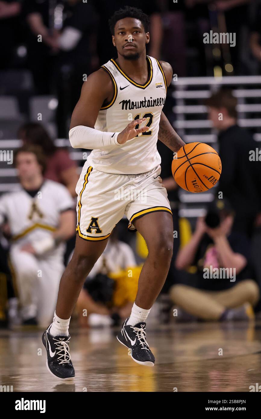 Boone, North Carolina, USA. 1st Feb, 2025. Appalachian State ...