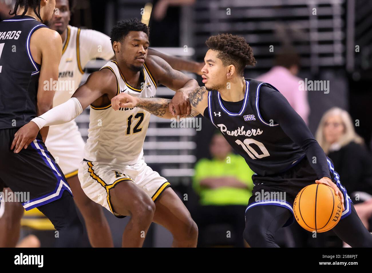 Boone, North Carolina, USA. 1st Feb, 2025. Georgia State Panthers guard ...