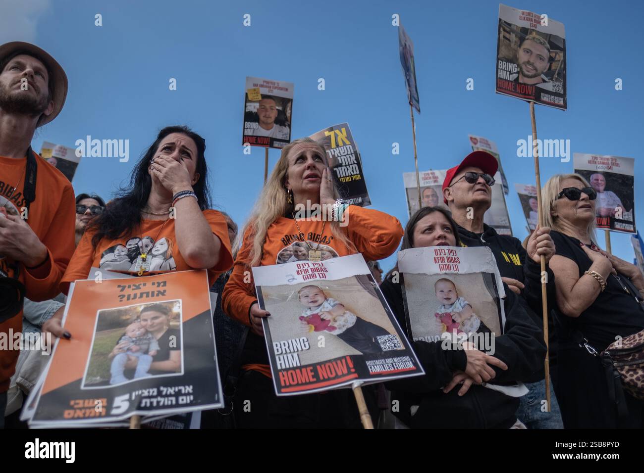 Tel Aviv, Tel Aviv, Israel. 1st Feb, 2025. Hostage Ofer Kalderon ...